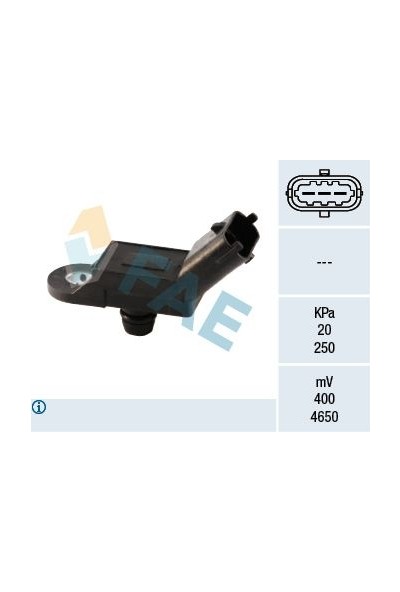 Fae 15019 Hava Basinc Sensoru Doblo Marea Stilo Idea Panda Punto Brava Bravo Linea Alfa Romeo 147 156 Mito Giulietta Combo Corsa C Corsa D Merıva Tigra 1.3jtd / 1.9 Q0003121V003 (WA697767) Fae 15019 Hava Basinc Sensoru Doblo Marea Stilo Idea Panda Punto Brava Bravo Linea Alfa Romeo 147 156 Mito Giulietta Combo Corsa C Corsa D Merıva Tigra 1.3jtd / 1.9 Q0003121V003 (WA697767)