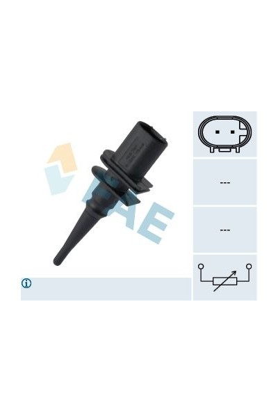 Fae 33169 Hararet Musuru Bmw E81 E82 E87 E88 F20 F21 E46 E90 E91 E80 F31 F32 F34 E39 E60 E61 F07 F10 F11 65816905133 (WA528268)