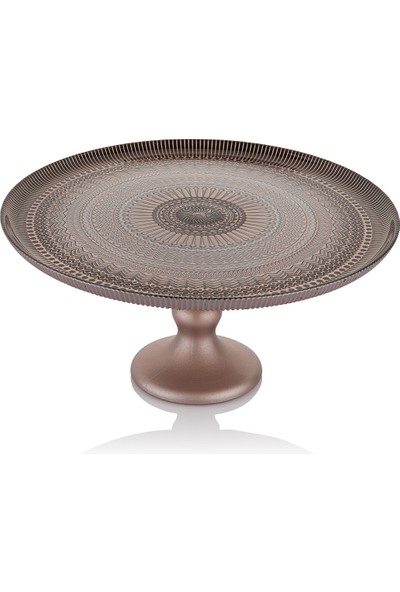 Schafer Antic Ayaklı Kek Servisi-Siyah