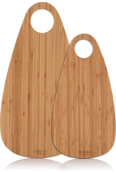 Schafer Vera Damla 2 Li Kesme Tahtası Seti Schafer Vera Damla 2 Li Kesme Tahtası Seti