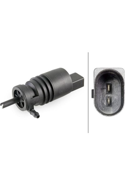 Hella 8TW006848-041 Cam Suyu Fiskiye Motoru Bmw E81 E87 E36 E46 E91 E39 E60 E61 E38 E65 E83 E53 E36 E85 E86 E52 67126934159 8TW006848041 (WA416897)