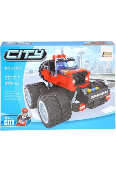 Asya Oyuncak 0131-25703 Asya, Bricks City Blok Seti 375 Parça Asya Oyuncak 0131-25703 Asya, Bricks City Blok Seti 375 Parça