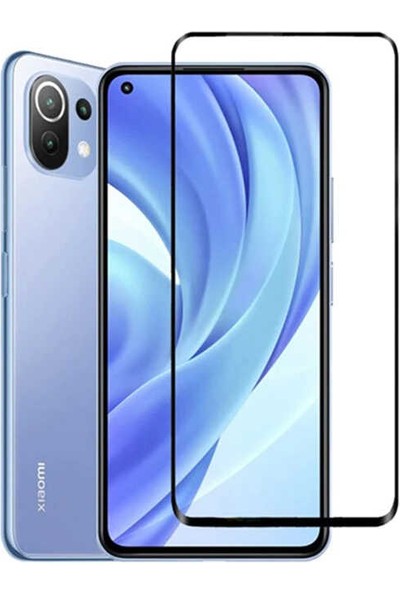Xiaomi Mi 11 Ekran Koruyucu Kavisli Cam Tam Kaplayan Polymer Nano