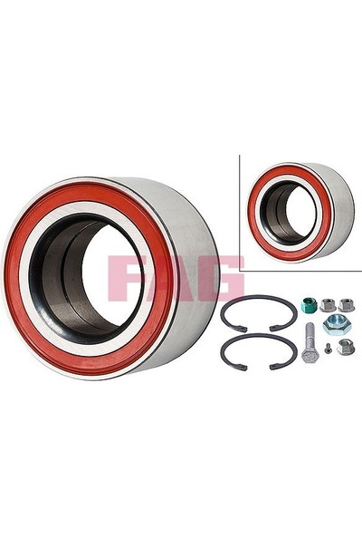 Fag 713610100 On Arka Teker Rulmani Cordoba Ibiza 93-02 Toledo 92-99 Inca 96-01 (WC747369)