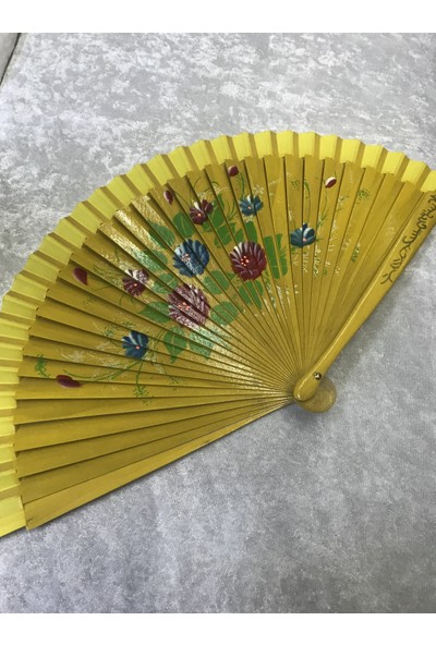 Hülya Hobi Sanat Ahşap Yelpaze Hülya Hobi Sanat Ahşap Yelpaze