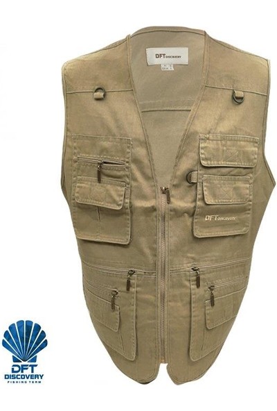 Dft Discovery Çok Cepli Yelek Bej L