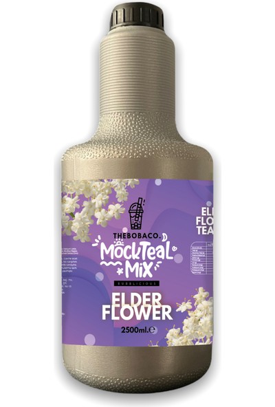 The Boba Co Mockteal Konsantre Çay Bazı / Mürver Çiçeği 2,5 lt The Boba Co Mockteal Konsantre Çay Bazı / Mürver Çiçeği 2,5 lt