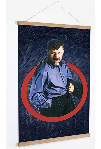 Azer, Bülbül, Kral, Retro, Kanvas Poster / Tablo - Afiş ( Ahşap Askılı ) Azer, Bülbül, Kral, Retro, Kanvas Poster / Tablo - Afiş ( Ahşap Askılı )