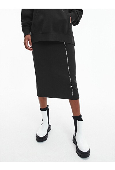 Calvın Kleın Etek J20J217643-B, Siyah