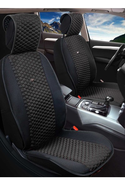 Stil Oto Koltuk Minderi Siyah 2' Li Kaydırmaz Hızlı Montaj Terleme Yapmaz Stil Oto Koltuk Minderi Siyah 2' Li Kaydırmaz Hızlı Montaj Terleme Yapmaz