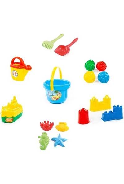 Polesie 16 Parça Plaj Kum Seti