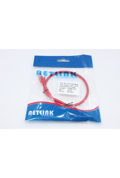 Scspazar Cat6 Patch Cord Kablo 0,50CM Kırmızı (Bakır) Scspazar Cat6 Patch Cord Kablo 0,50CM Kırmızı (Bakır)