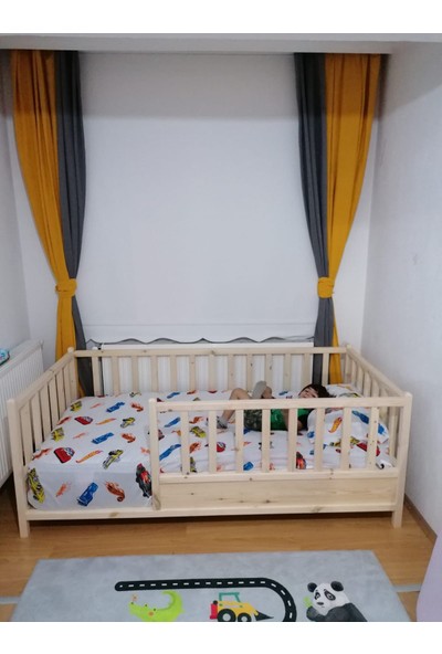 Baby Kinder Roofless Montessori Bebek ve Çocuk Karyolası Baby Kinder Roofless Montessori Bebek ve Çocuk Karyolası