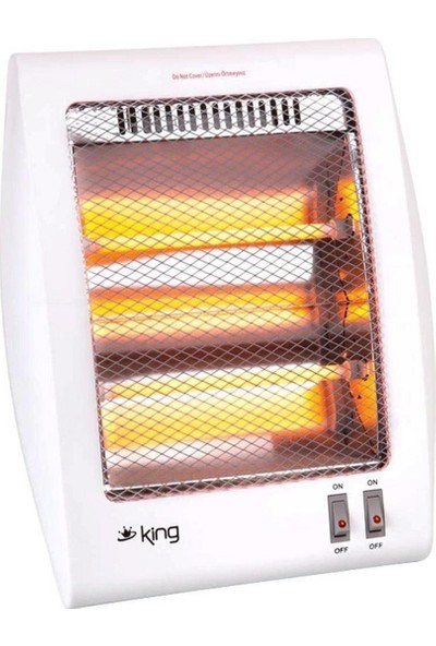 King K6267 Quartz Isıtıcı 800 Watt Ekonomik Isıtıcı