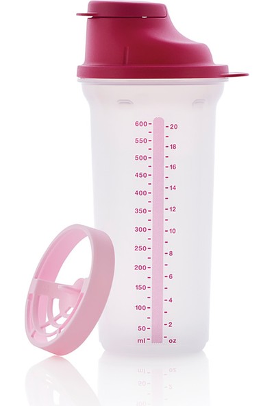 Tupperware Shaker Karıştırıcı 600 ml Vişne Çürüğü