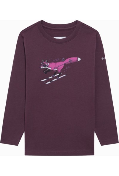 Foxy Downhill Graphic Ls Tee Sweatshirt - CS0168