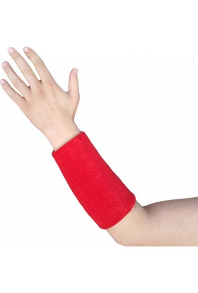 Starion Basketbol Havlu El Bilekliği Geniş El Bilekliği Kırmızı Starion Basketbol Havlu El Bilekliği Geniş El Bilekliği Kırmızı