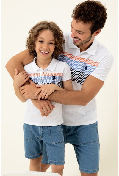 U.S. Polo Assn. Erkek Çocuk Turuncu T Shirt 50250304-VR051