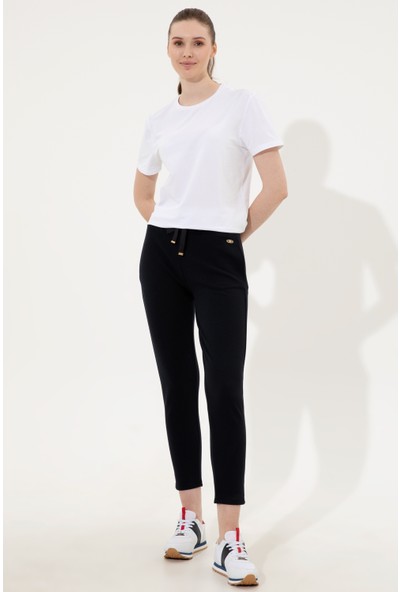 U.S. Polo Assn. Bayan Lacivert Örme Pantolon 50251945-VR033