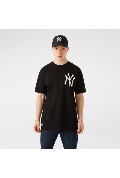 New Era Neyyan Erkek Siyah Tişört (12195450)