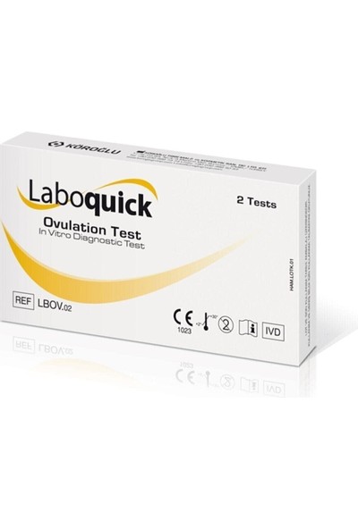 Laboquick 20 Adet Ovulasyon Testi 2 Adet Gebelik Test Laboquick 20 Adet Ovulasyon Testi 2 Adet Gebelik Test