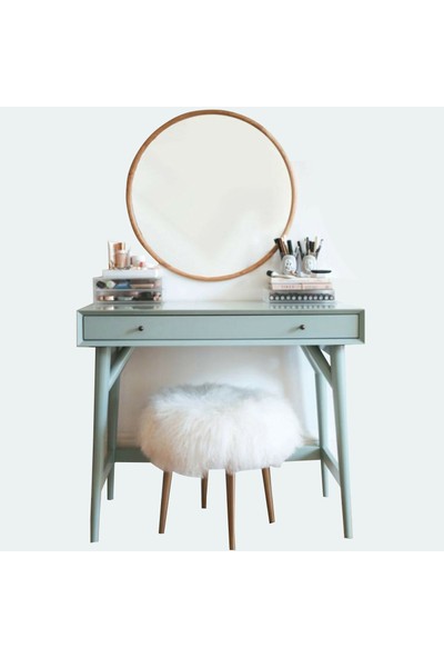 Babish Home Çok Amaçlı, Şık ve Aynalı Dekoratif Makyaj Masası Babish Home Çok Amaçlı, Şık ve Aynalı Dekoratif Makyaj Masası
