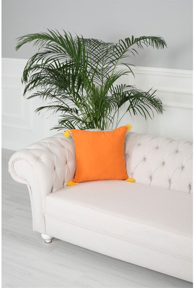 Silversun Kırlent,Turuncu,K-80