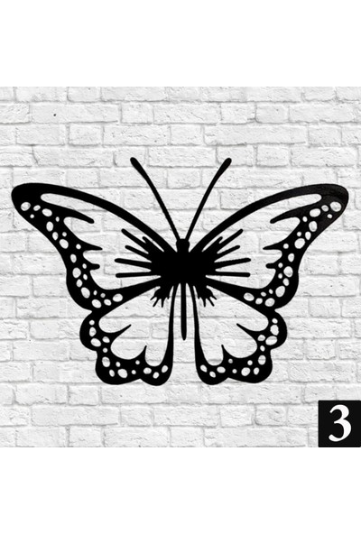 Veraart Ahşap Kelebek Duvar Dekoru-1 Veraart Ahşap Kelebek Duvar Dekoru-1