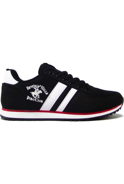Beverly Hills Polo Club PO-10291_SIYAH Beyaz Kadın Spor Ayakkabı