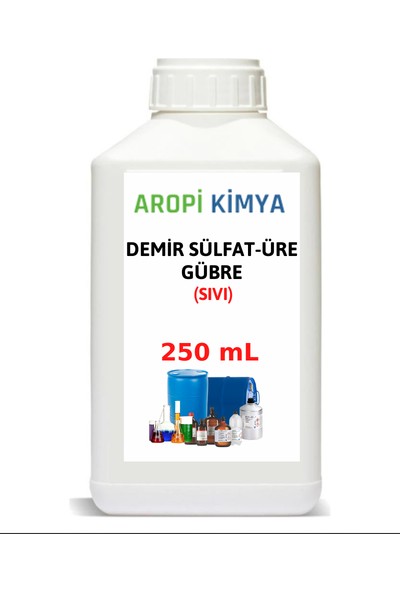 Aropi Demir Sülfat - Üre Sıvı Gübre 250 ml Aropi Demir Sülfat - Üre Sıvı Gübre 250 ml