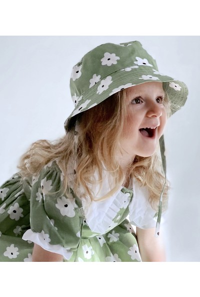 Kız Çocuk Mor Valeria Bucket Şapka