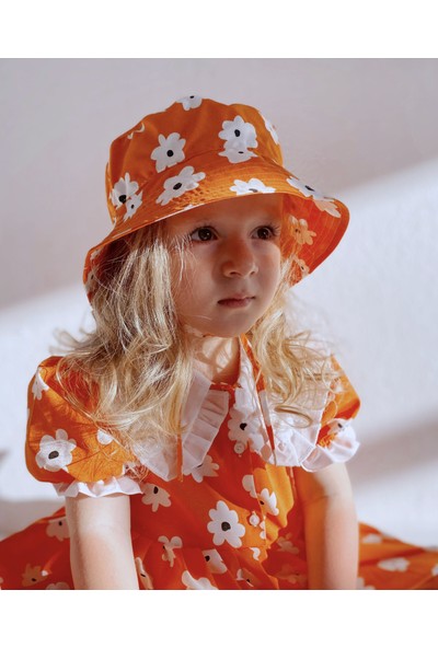 Kız Çocuk Mor Valeria Bucket Şapka