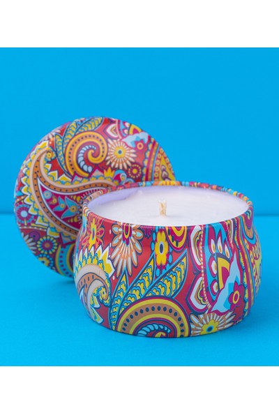 DekoratifKase Çilek Kokulu Mum