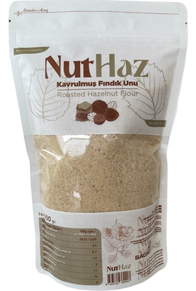 NutHaz Doypack Kavrulmuş Fındık Unu 500 gr