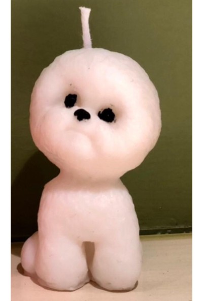 SG Home Decor Sevimli Köpek Kokulu Mum Soya Wax