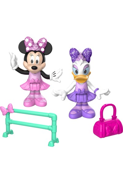 Giochi Preziosi Minnie 2'li Figür Paketi Balerin Temalı Giochi Preziosi Minnie 2'li Figür Paketi Balerin Temalı
