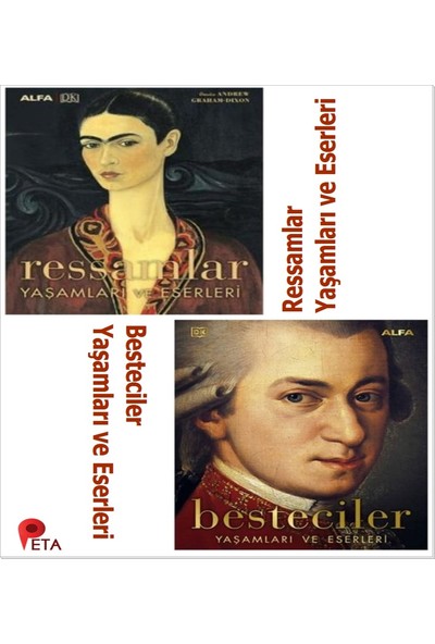 Yaşamları ve Eserleri Seti (2 Kitap - Ciltli) Ressamlar - Besteciler Yaşamları ve Eserleri Seti (2 Kitap - Ciltli) Ressamlar - Besteciler