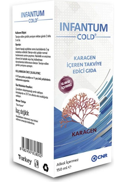 Infantum Cold 150 Ml Şurup Infantum Cold 150 Ml Şurup