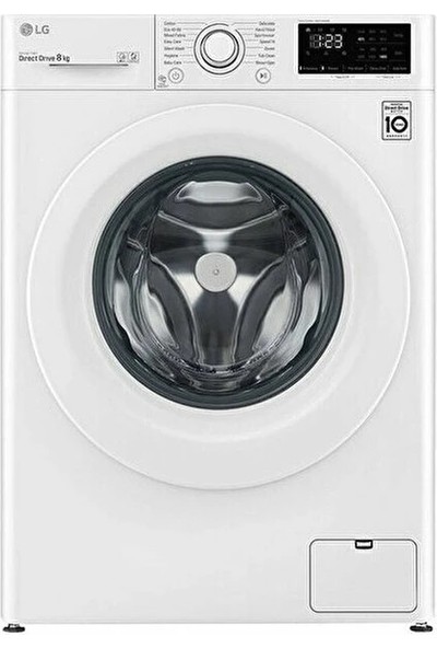 Lg F4V3VYW3WE 9 kg 1400 Devir Çamaşır Makinesi Lg F4V3VYW3WE 9 kg 1400 Devir Çamaşır Makinesi
