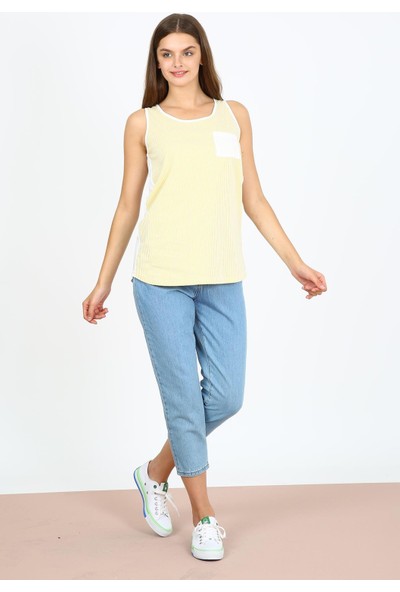 Alexandergardı Cep Detaylı Çizgili Bluz (B21-32201)