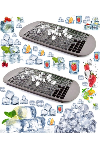 2 Adet 160'LI Buz Kalıbı