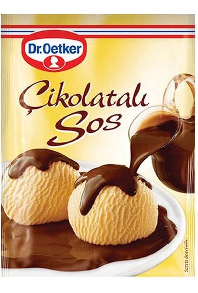 Dr. Oetker Çikolatalı Sos 128 gr x 24 Adet Dr. Oetker Çikolatalı Sos 128 gr x 24 Adet
