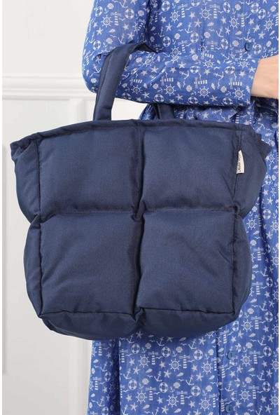Bomb Dolgulu Çanta,lacivert,c-33