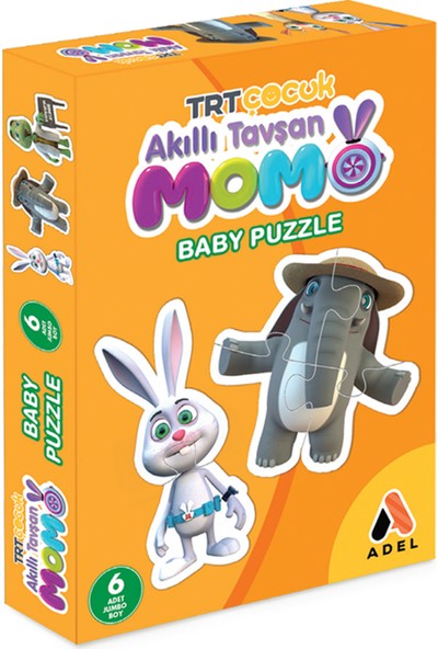 Adel Trt Çocuk Tavşan Momo Baby Puzzle (2022) Adel Trt Çocuk Tavşan Momo Baby Puzzle (2022)