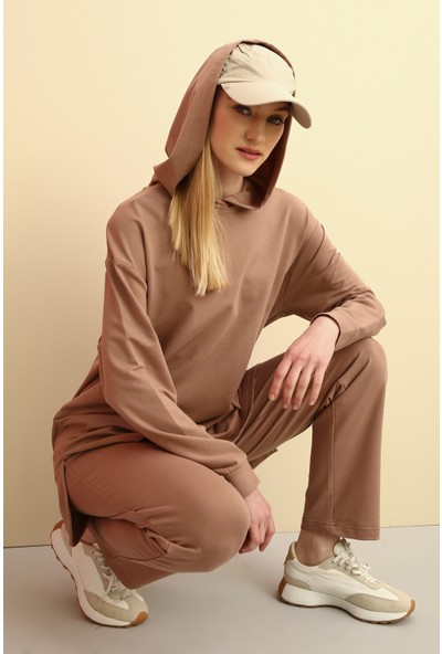 ALLDAY Kapüşonlu Rahat Kalıp Eşofman Takımı ALLDAY Kapüşonlu Rahat Kalıp Eşofman Takımı