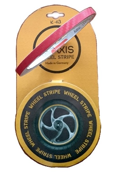 Gogomoto Kırmızı Karbon 7cm x 7 M Lüks Jant Şeridi