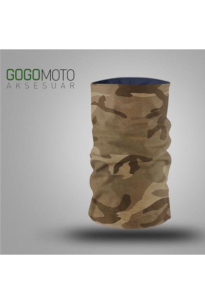 Gogomoto Buff Kamuflaj Askeri Sarı Gogomoto Buff Kamuflaj Askeri Sarı