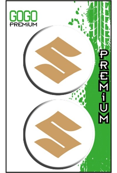 Gogomoto Suzuki 1 (5x5 Cm) Ikili Damla Etiket