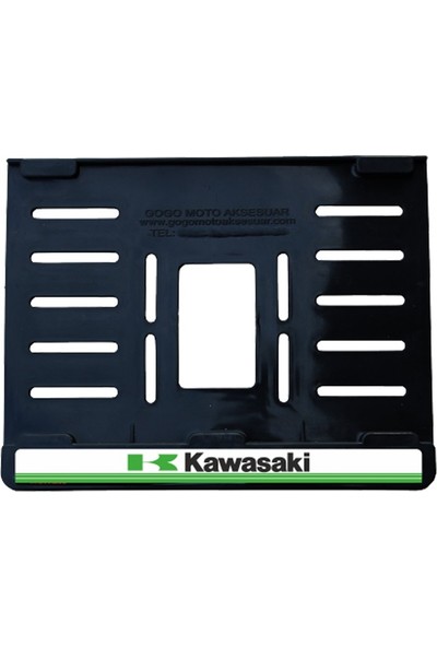 Gogomoto Kawasaki 4 Plastik Kırılmaz Plakalık Gogomoto Kawasaki 4 Plastik Kırılmaz Plakalık