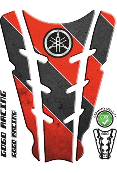 Gogomoto R25 2014-2018 Tank Pad 013 Gogomoto R25 2014-2018 Tank Pad 013